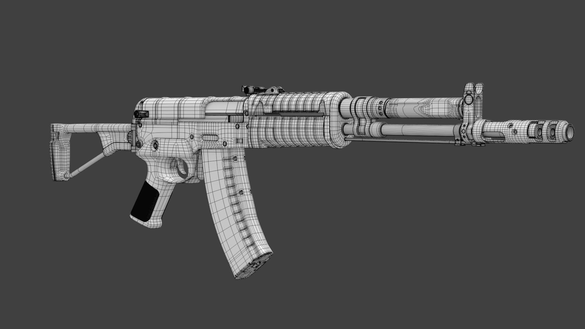 Need help with modeling weapons — polycount