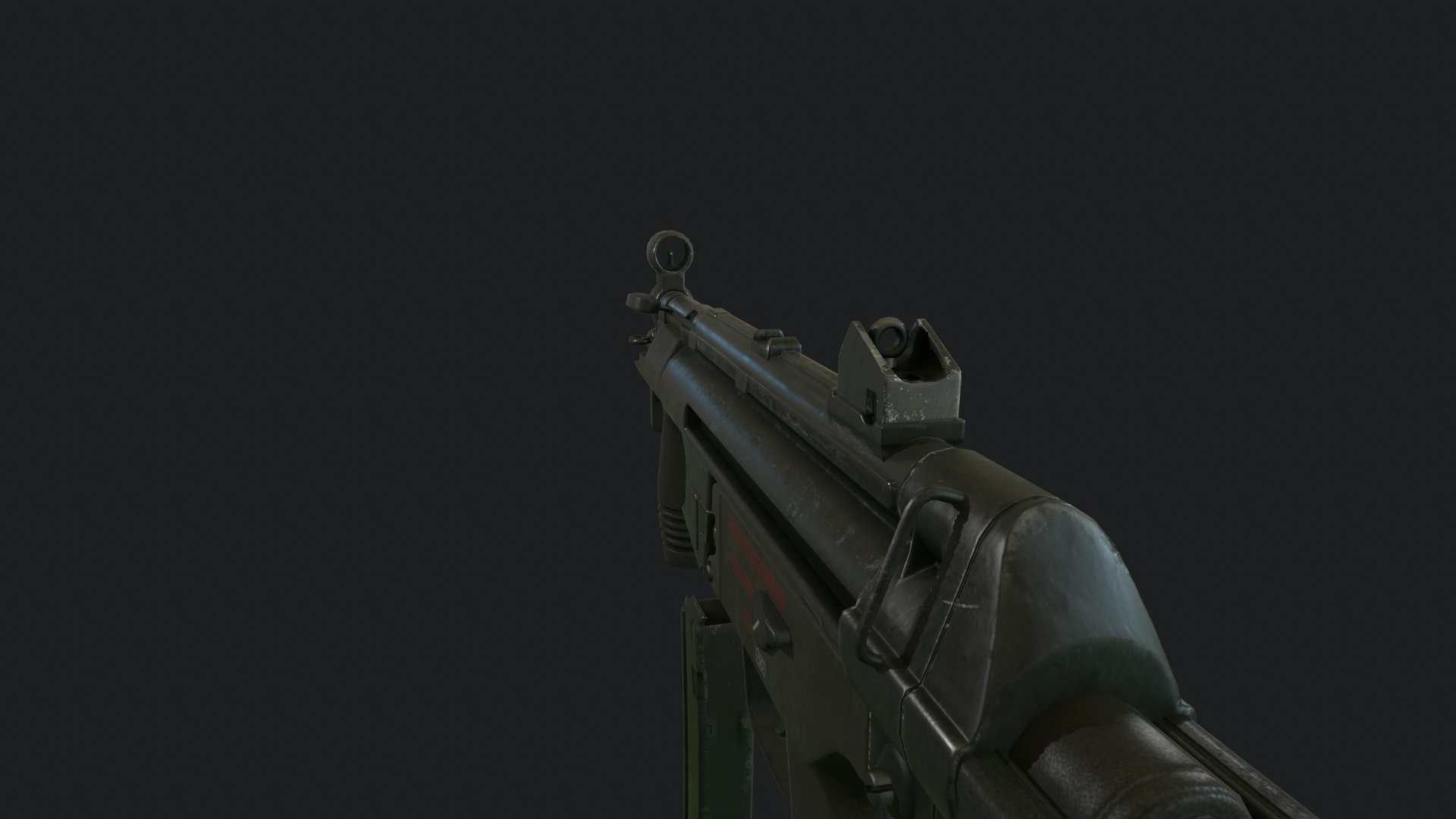 Custom MP5k SMG — polycount
