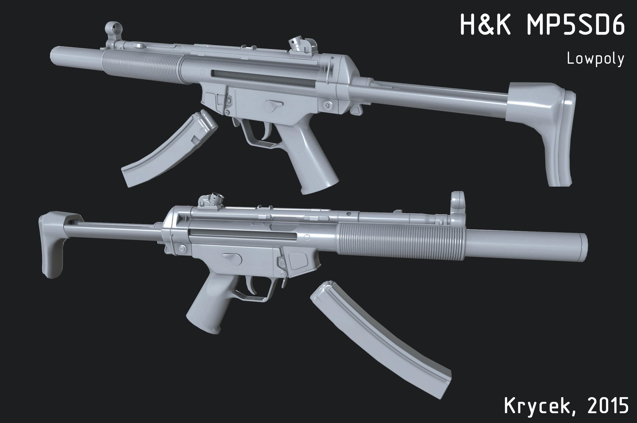 MP5SD6 — polycount