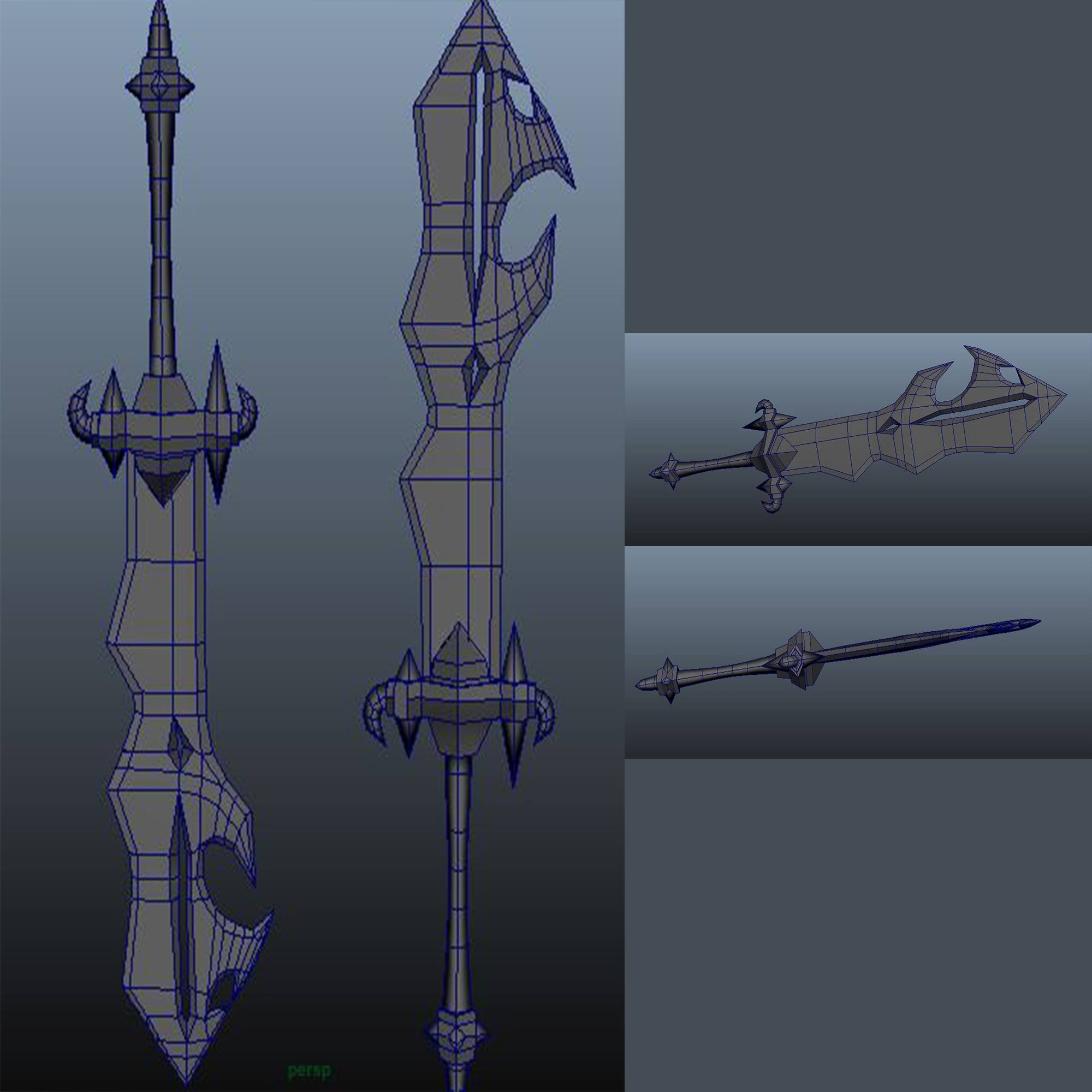 Weapon Prop (Hand-painted Style) Need Feed Back. — polycount