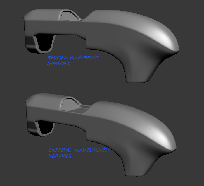 Max 2011 Destroyed Normals — polycount