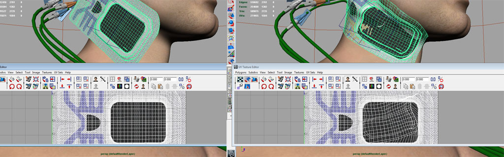 Blend Shape Animation UV Problem — polycount