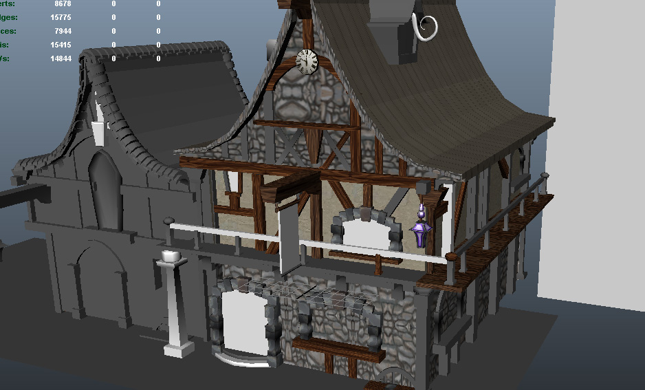 Fable environment — polycount