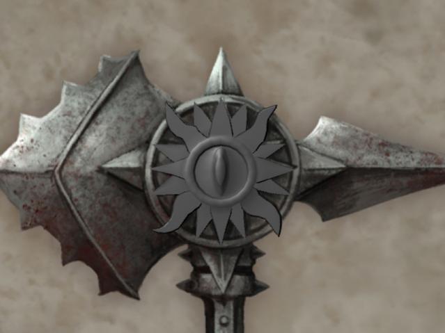 Warhammer Battle Axe — polycount