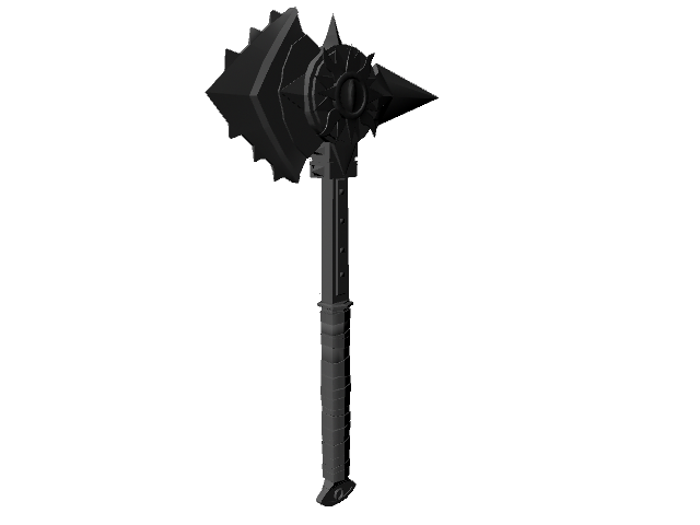 Warhammer Battle Axe — polycount