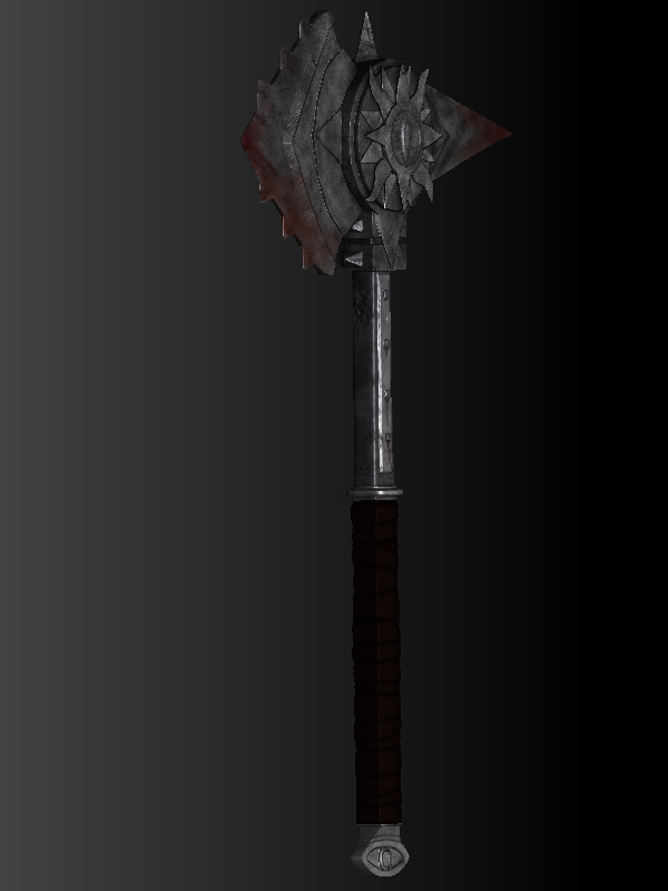 Warhammer Battle Axe — polycount