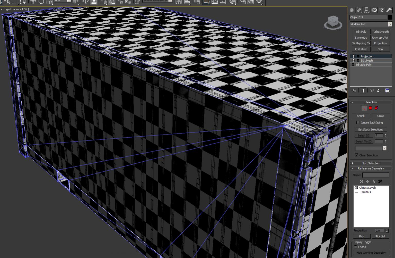 Help Normal Map Gets Cut Polycount