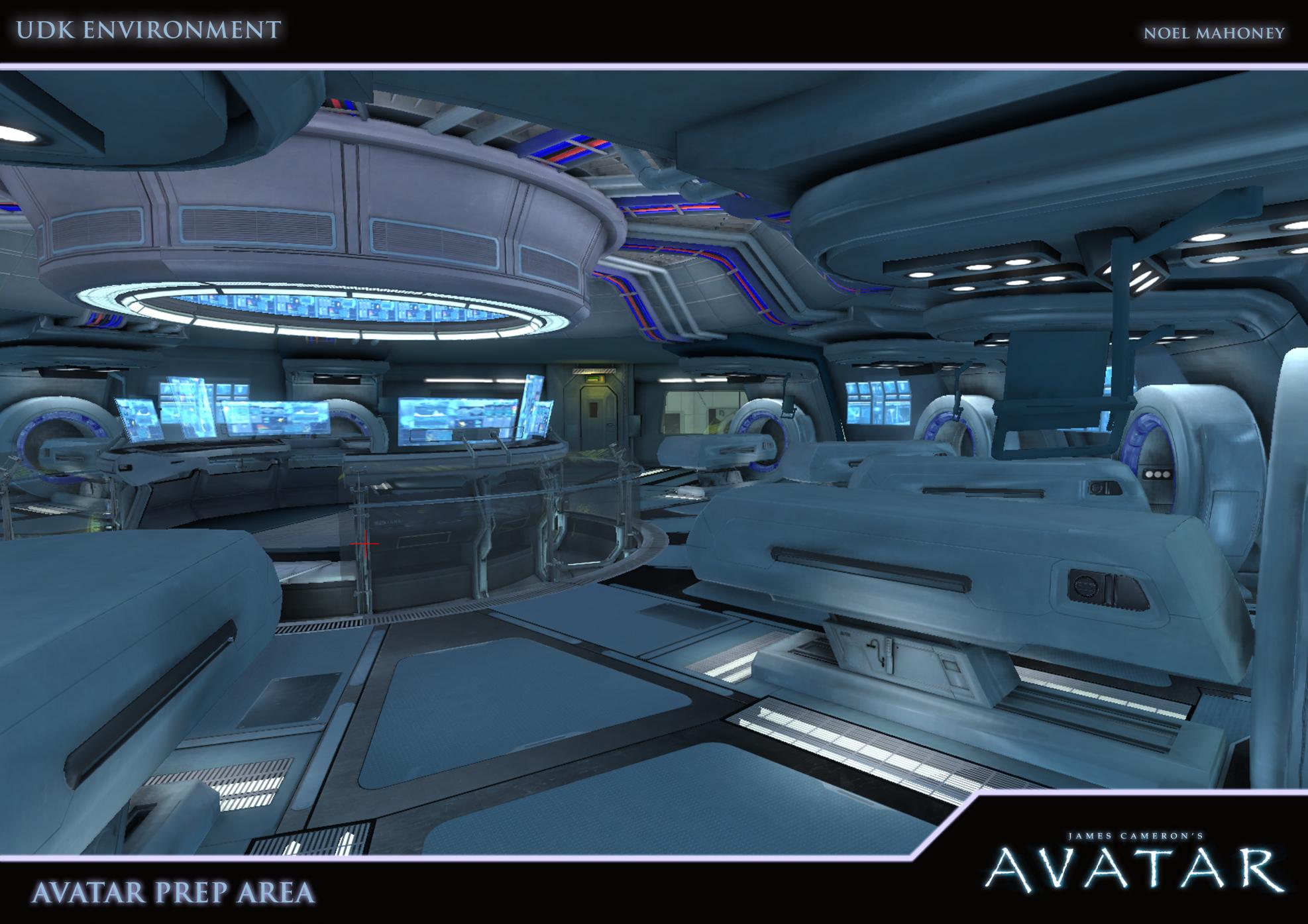 [UDK] Avatar - Link Room and Clean Room (Environment) — polycount