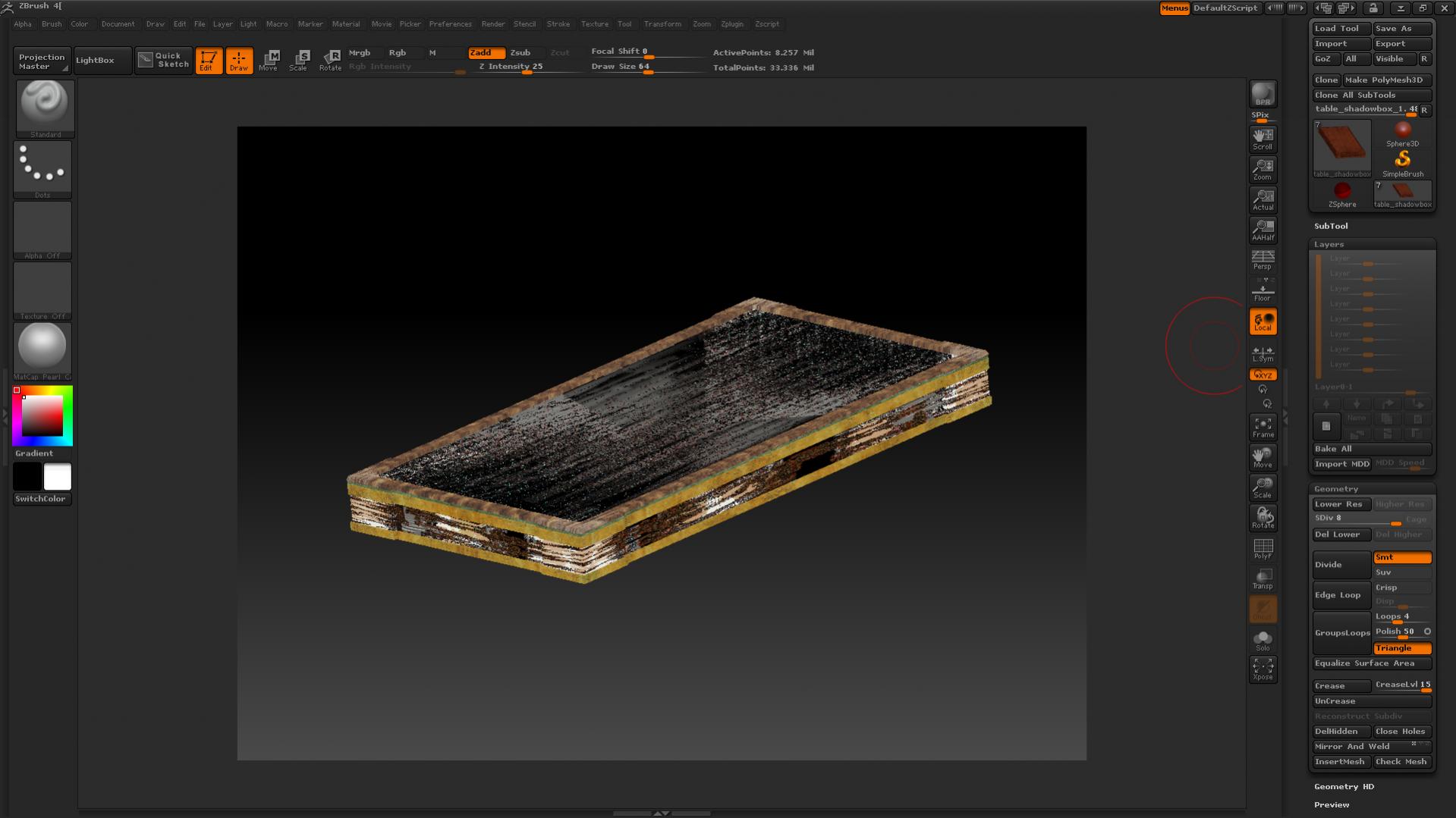 zbrush 4 polypaint layering problem — polycount