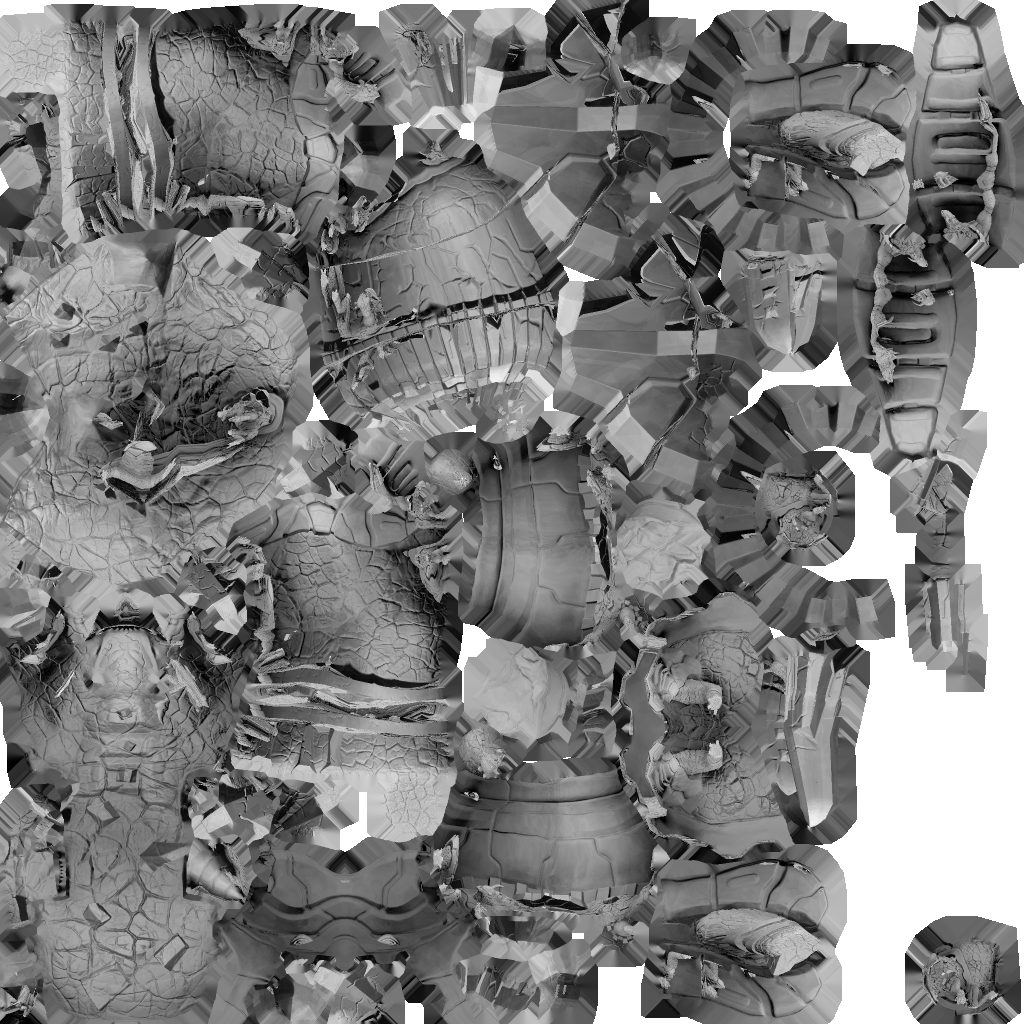 Good Settings for Xnormal Curvature Map? — polycount