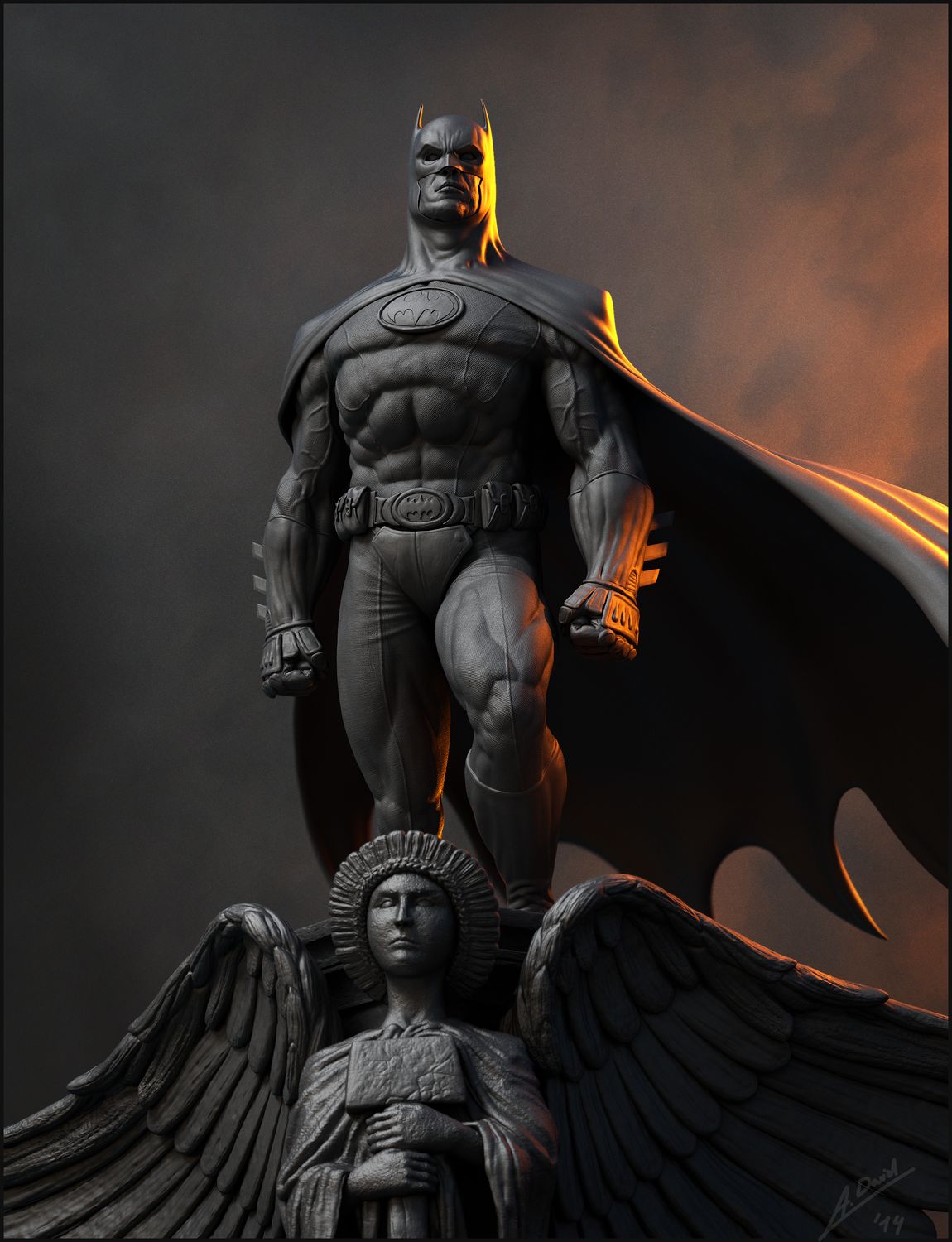 Badass batman — polycount