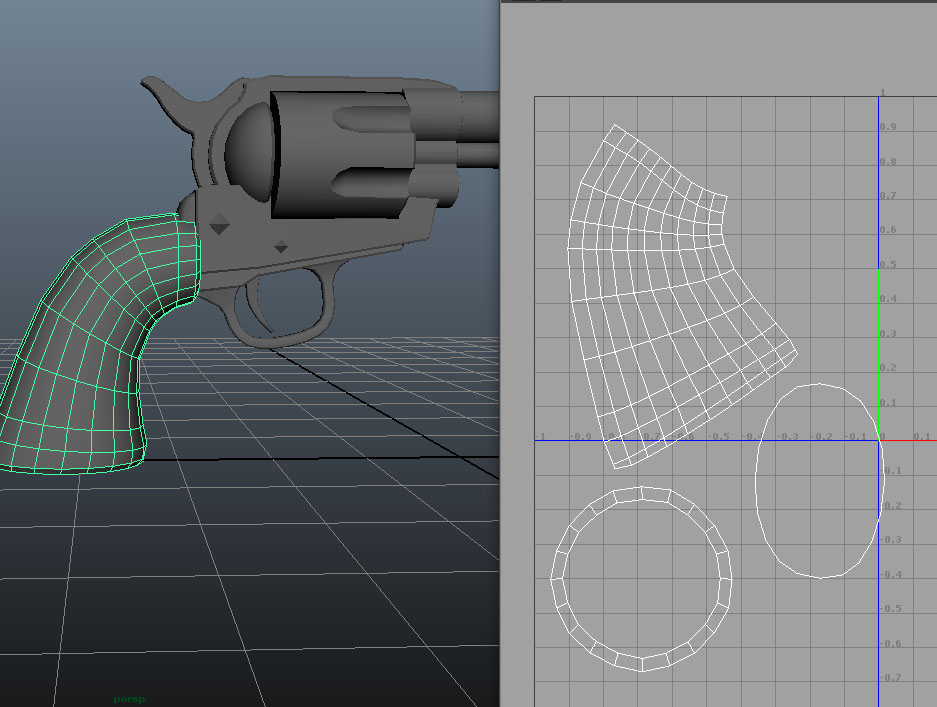 UV mapping a revolver — polycount