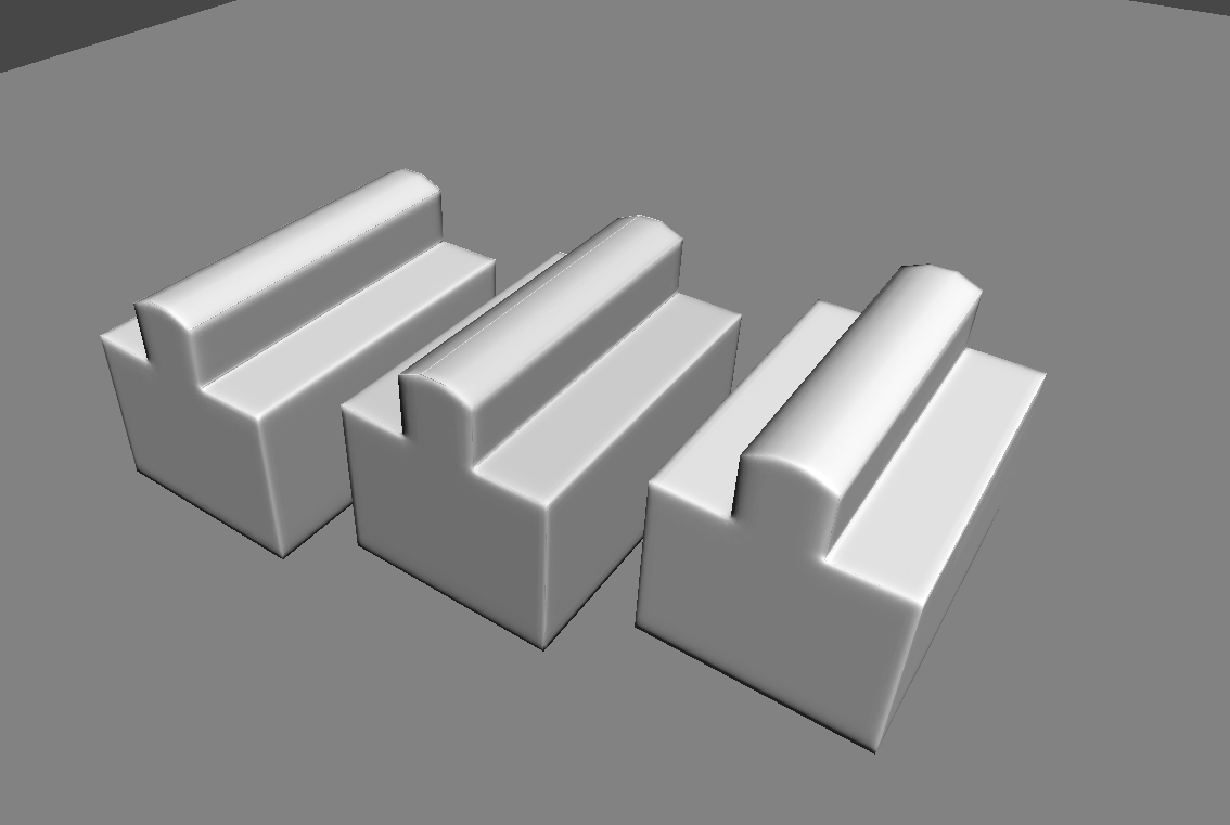 capturing hi-poly round corners with normal map? — polycount