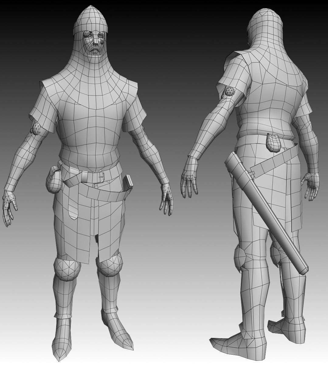 Zombie Medieval Gaurds — polycount