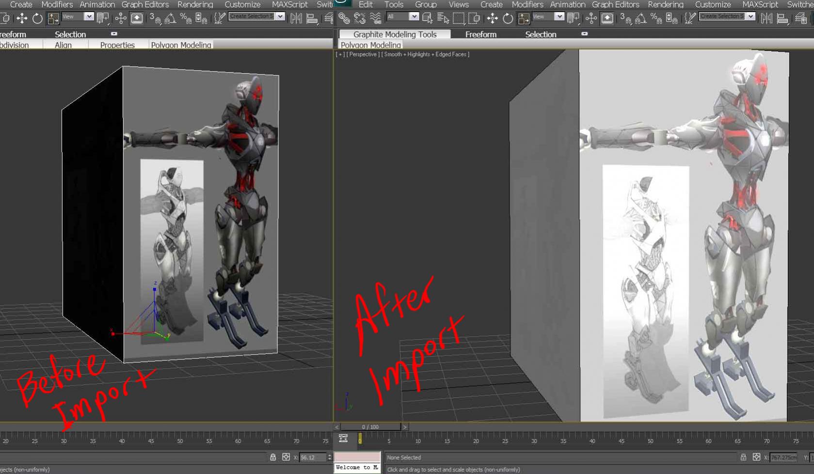 Help! The I see gray in my 3ds Max! — polycount