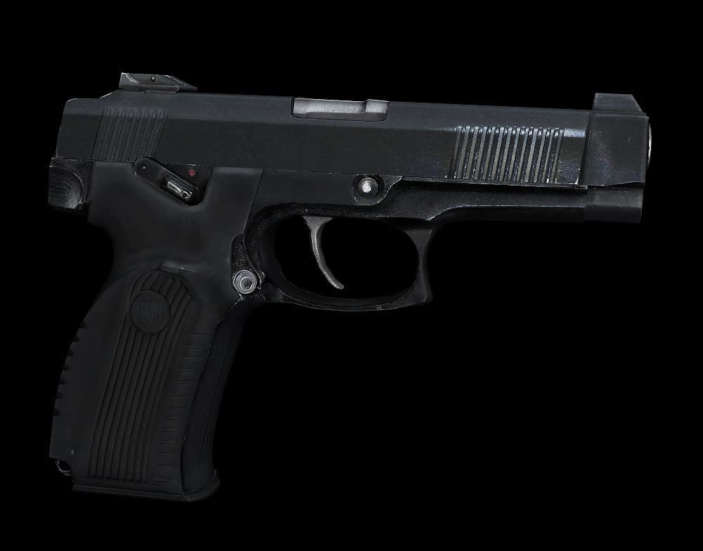 Mp-443 "Gratch" & 1937 Nagant revolver — polycount