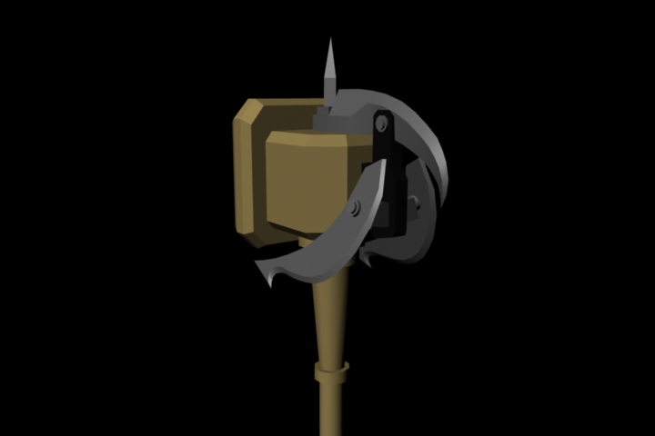 Darksiders II Weapon WIP — polycount