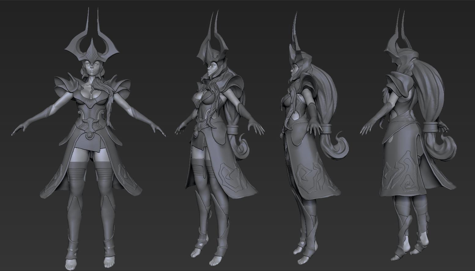 [Riot Art Contest] - Syndra — polycount