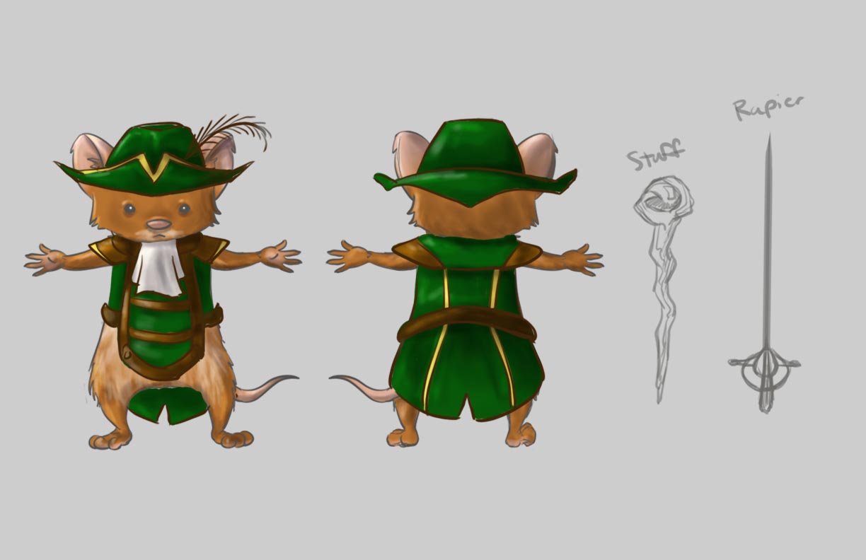 Role Mouse (Ouya Create) — polycount