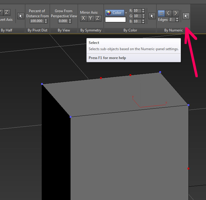 Isolated vertex problem — polycount