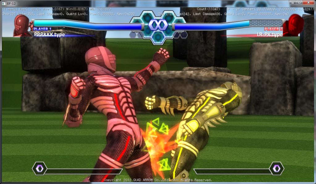Project [ EF-12 ] 3D Fighting Game Project — polycount