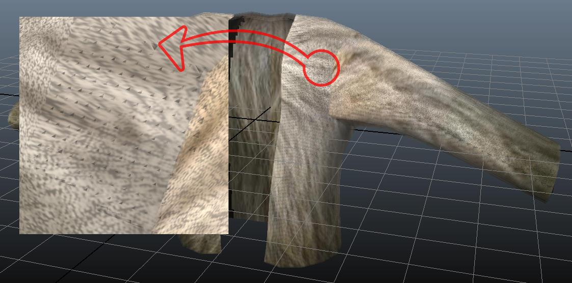 maya shell fur artifacts — polycount