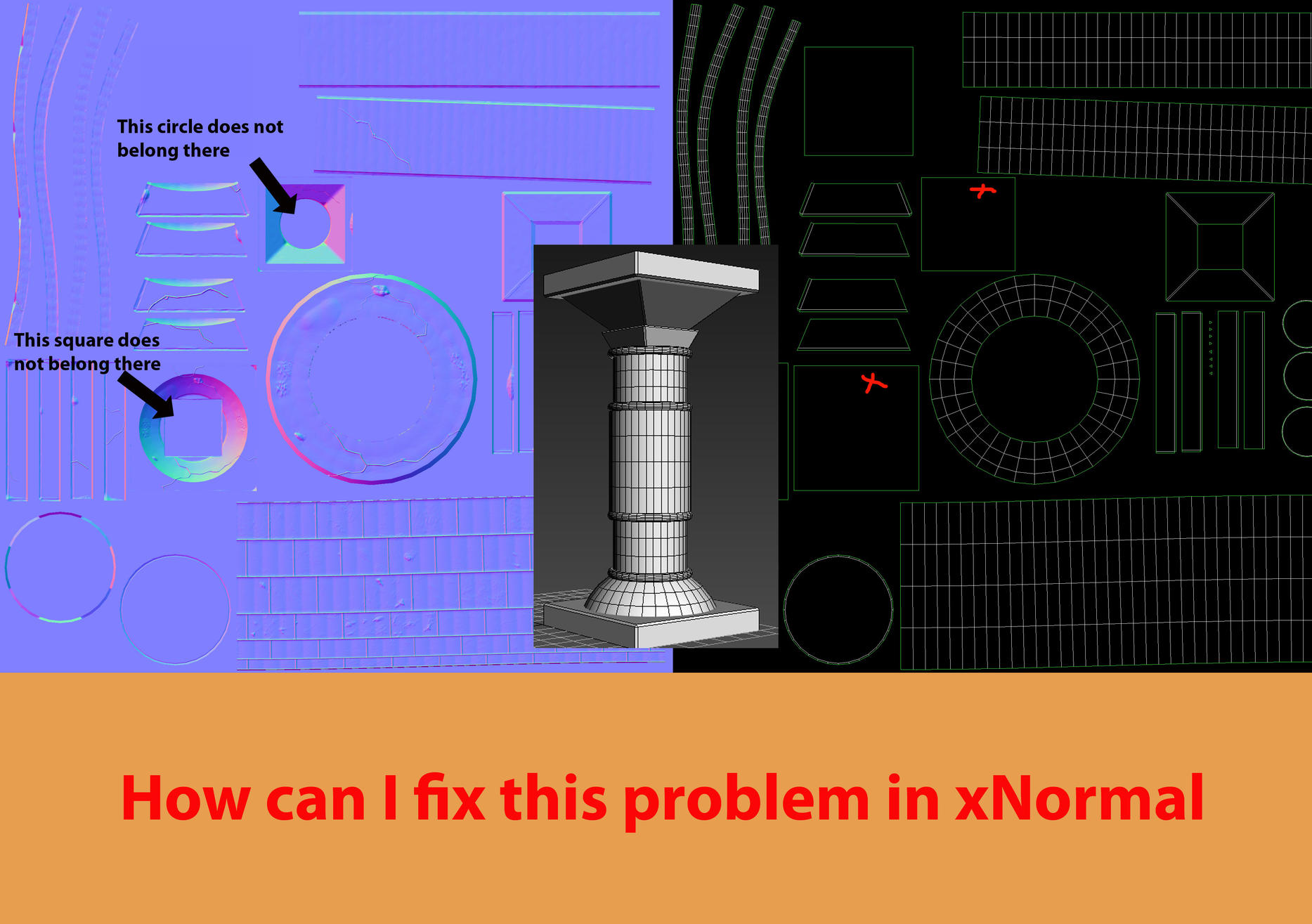 How to fix xNormal mistakes — polycount