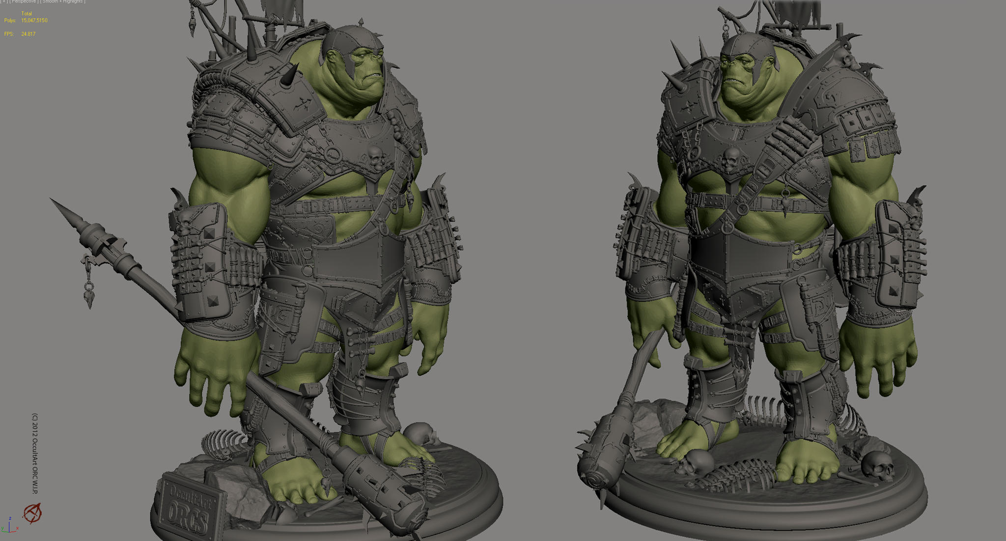 ORCS W.I.P. — polycount