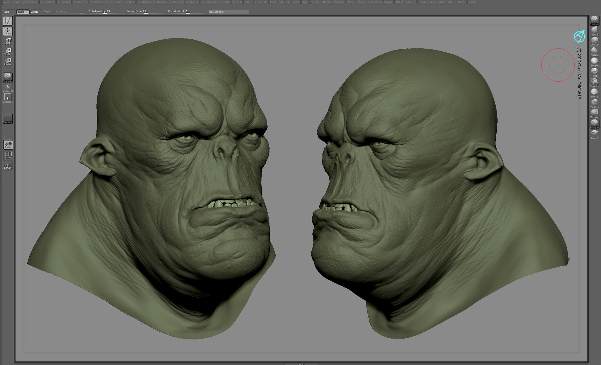 ORCS W.I.P. — polycount