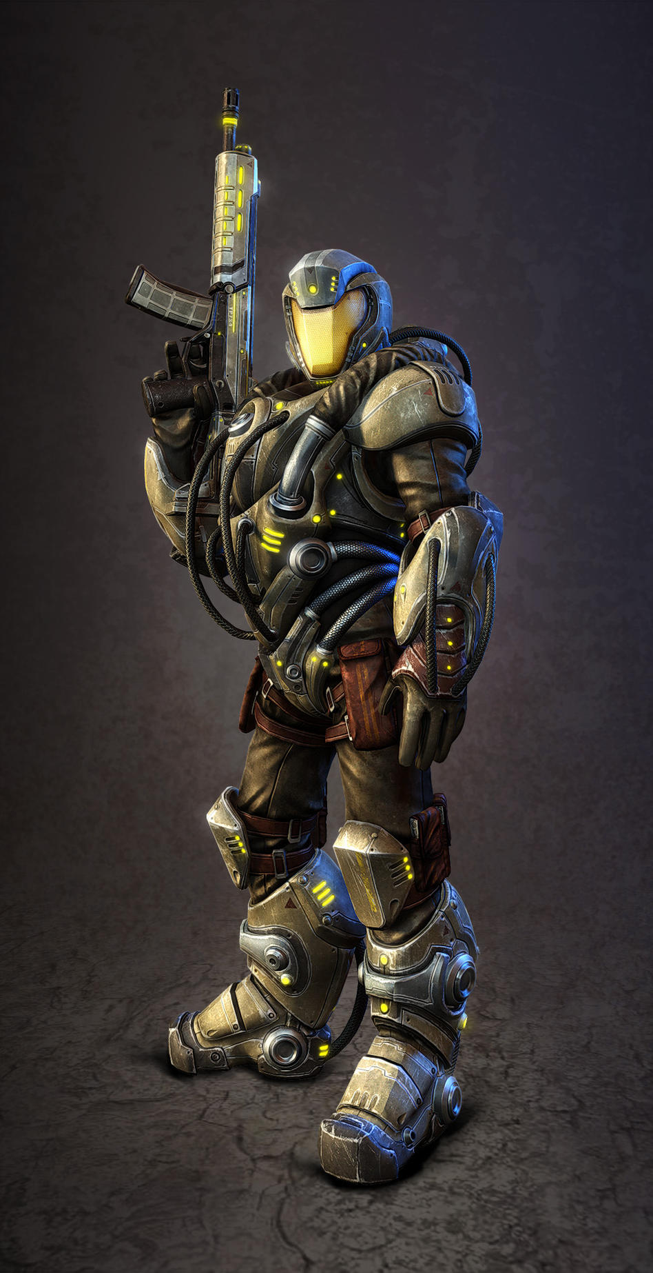 Sci Fi Soldier Polycount