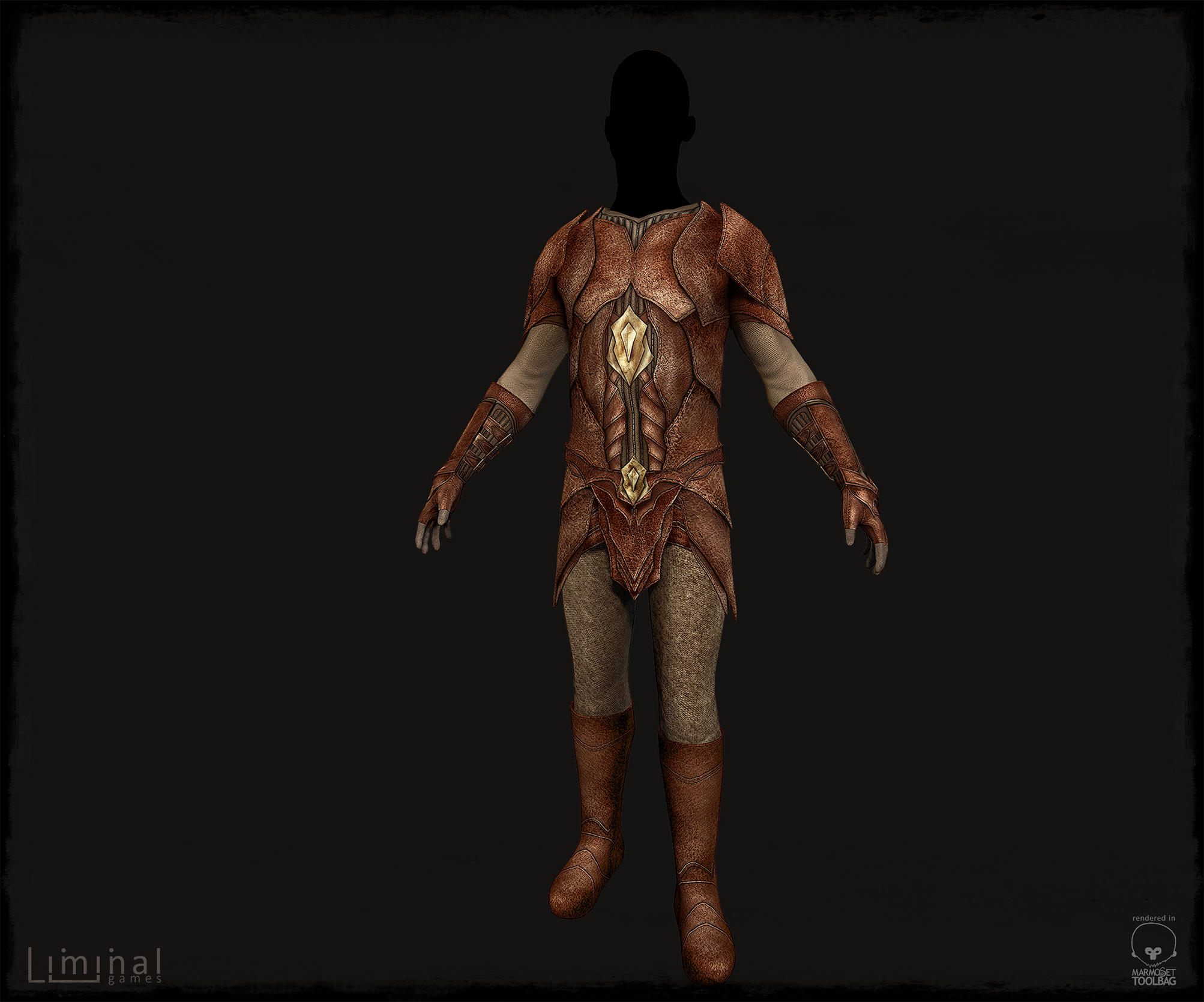 Leather armor — polycount