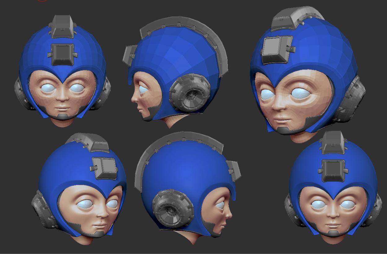 Megaman — polycount