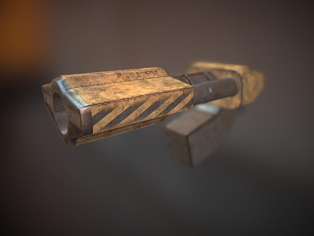 UT99 Flak Canon — polycount