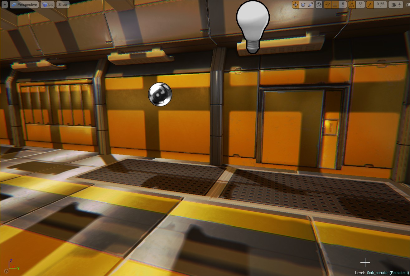 Sci Fi Corridor Polycount