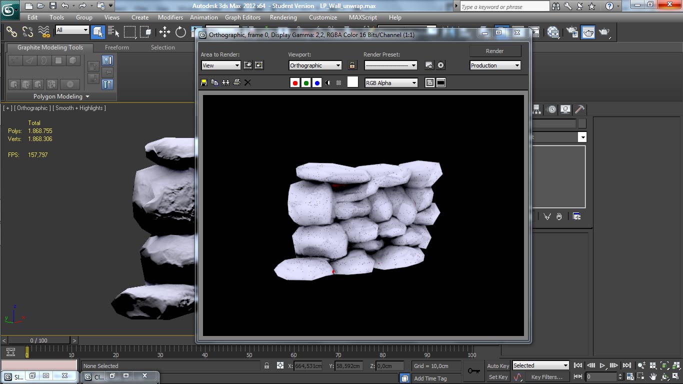 3dsmax render issues — polycount