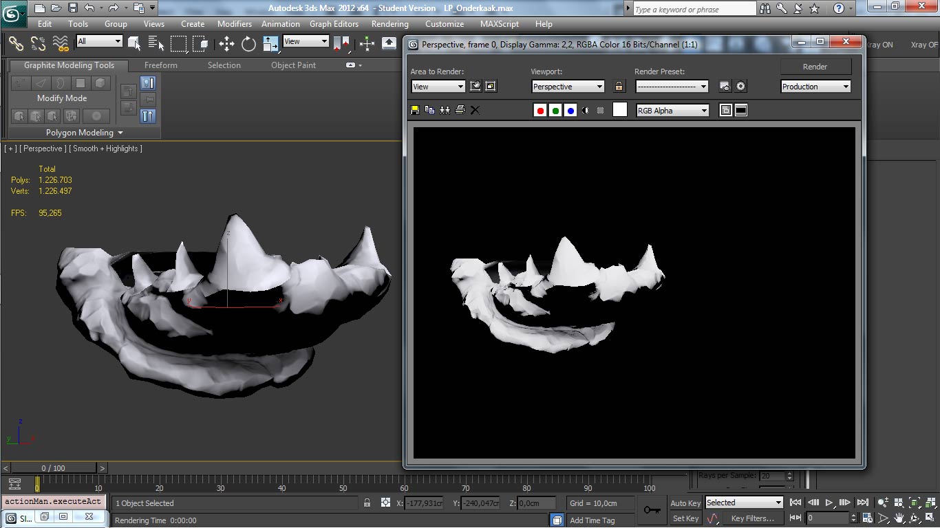 render issue max — polycount