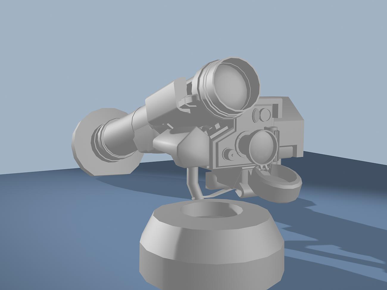 WIP Javelin Weapon model — polycount