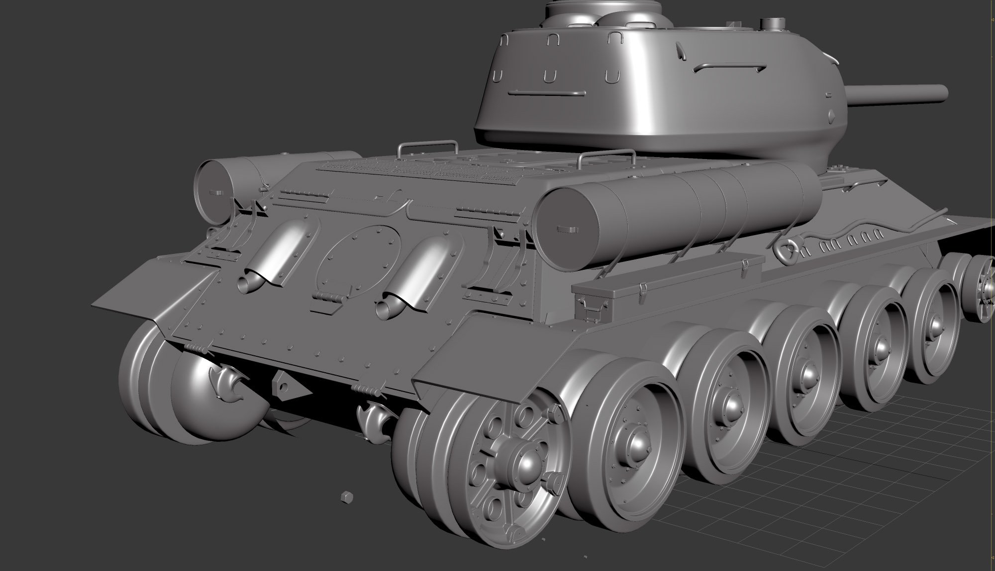 Tank Model — polycount
