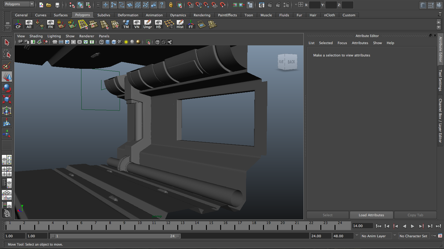 Sci-Fi Hallway [WIP] — polycount
