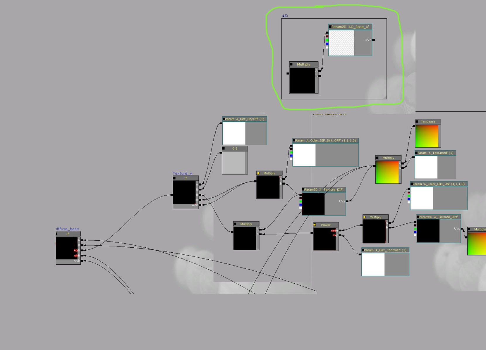 adding AO node to my material — polycount