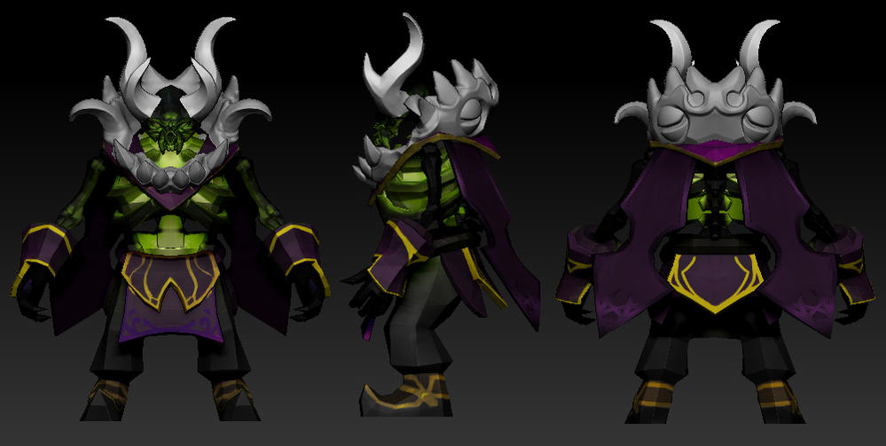 Dota 2 Set - Pugna — polycount