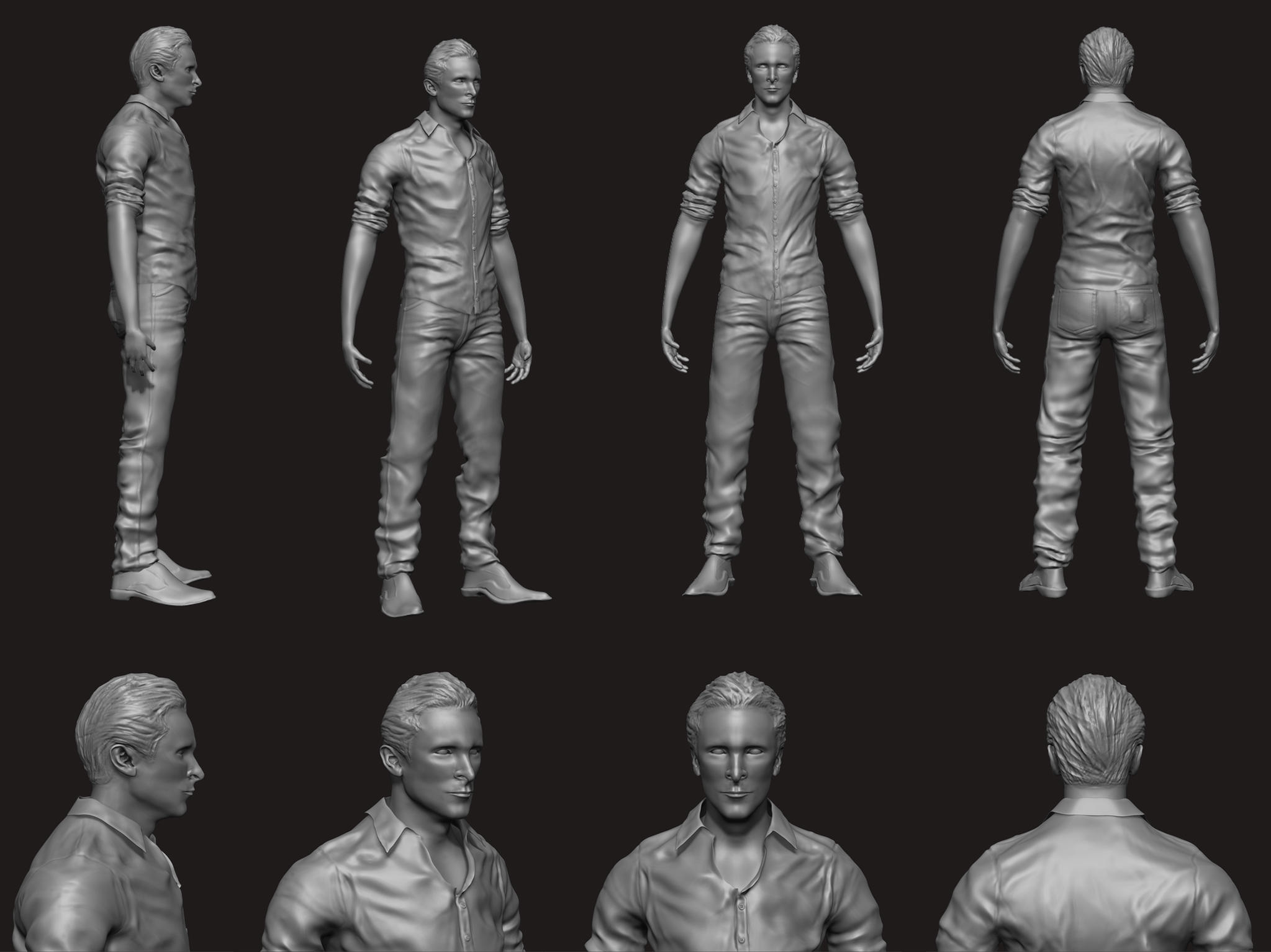 Christian Bale Character -- Constructive Criticism — polycount