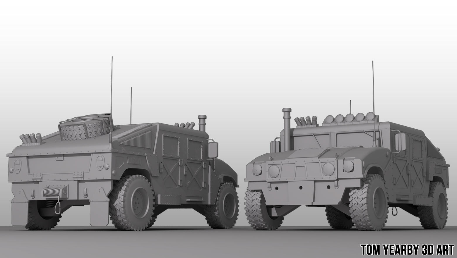 Humvee Project — polycount
