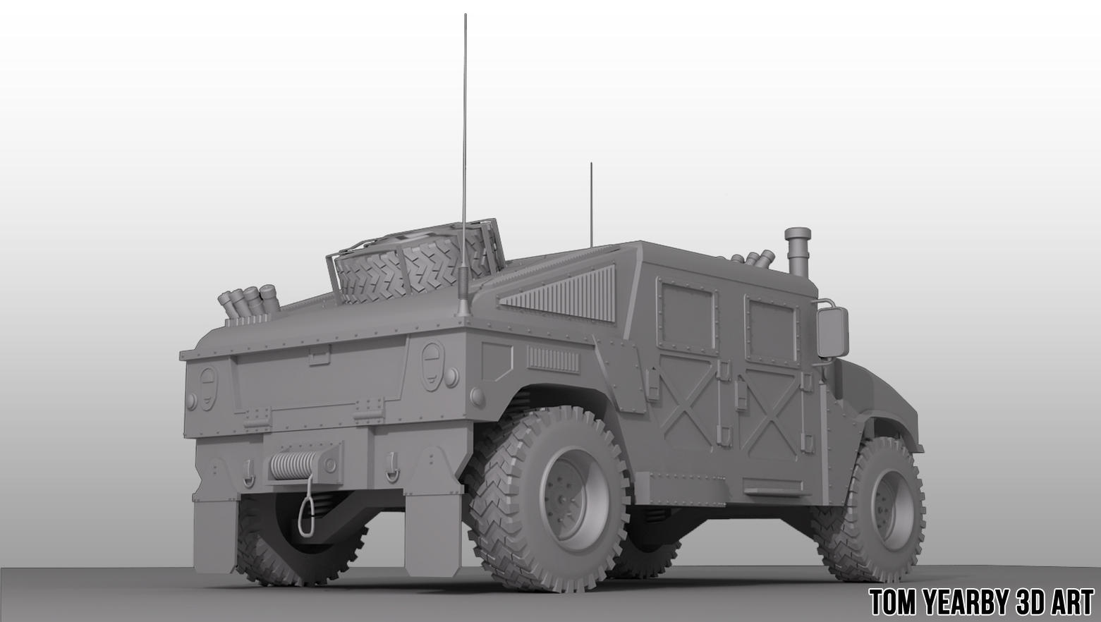 Humvee Project — polycount