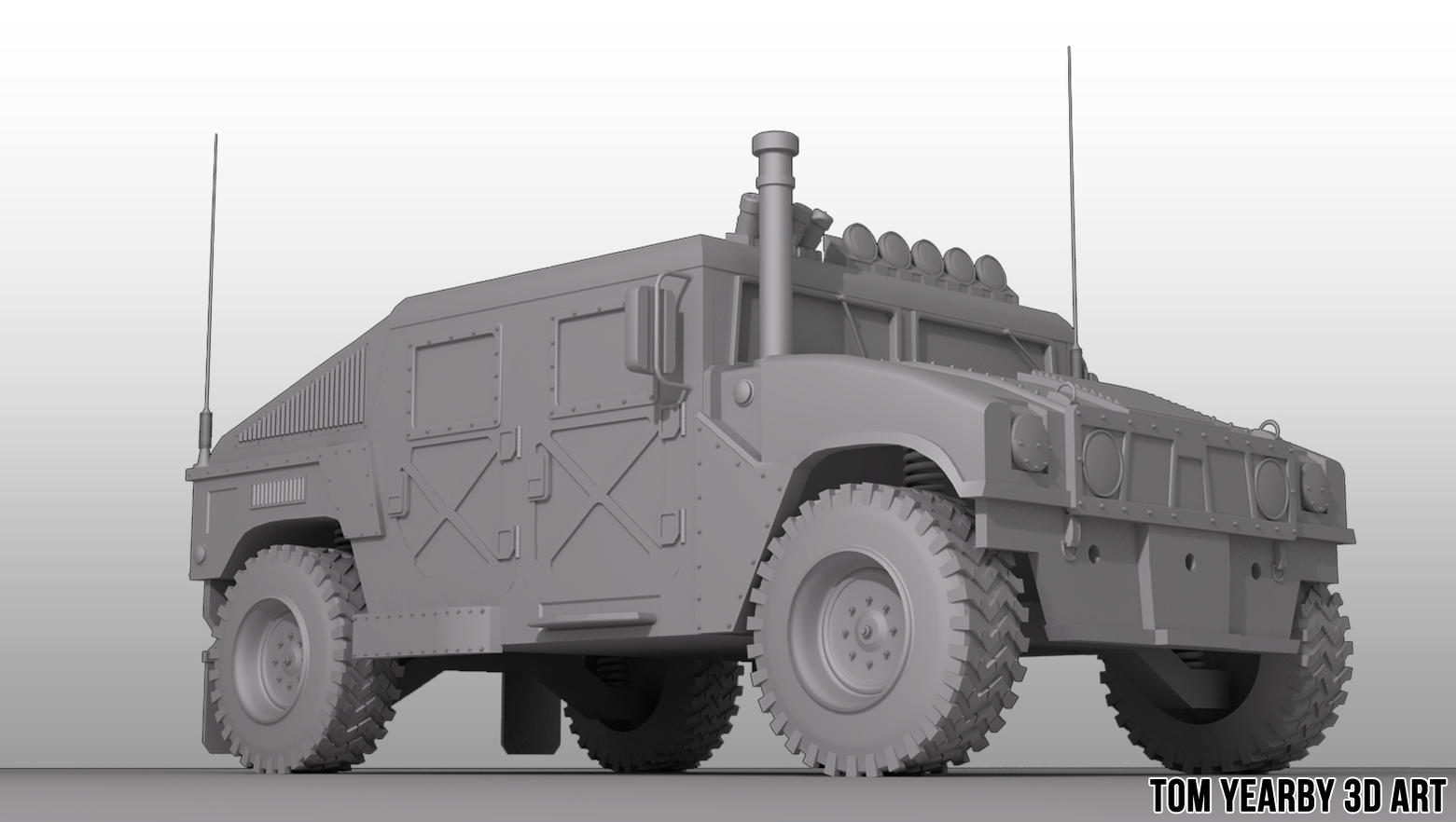 Humvee Project — polycount