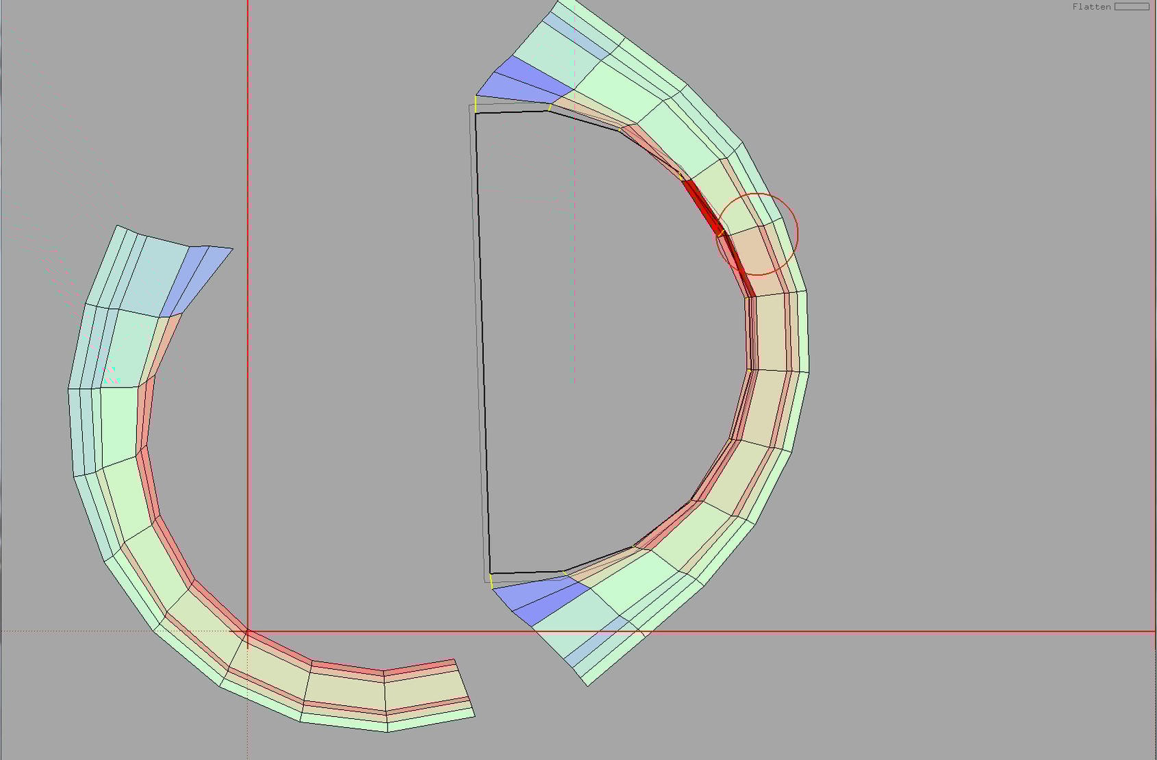 Uvlayout issue — polycount