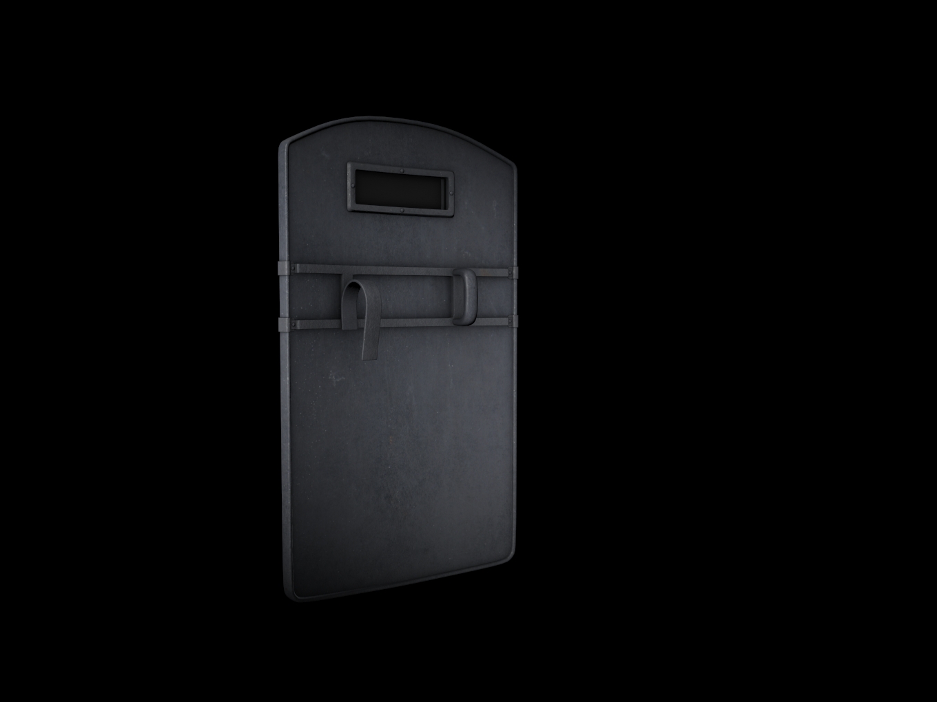 Riot Shield Model Complete — polycount