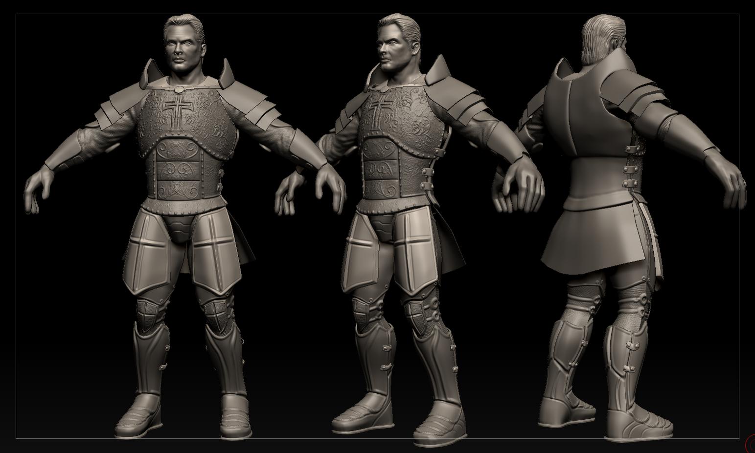 Mixamo Fantasy Character Knight — polycount