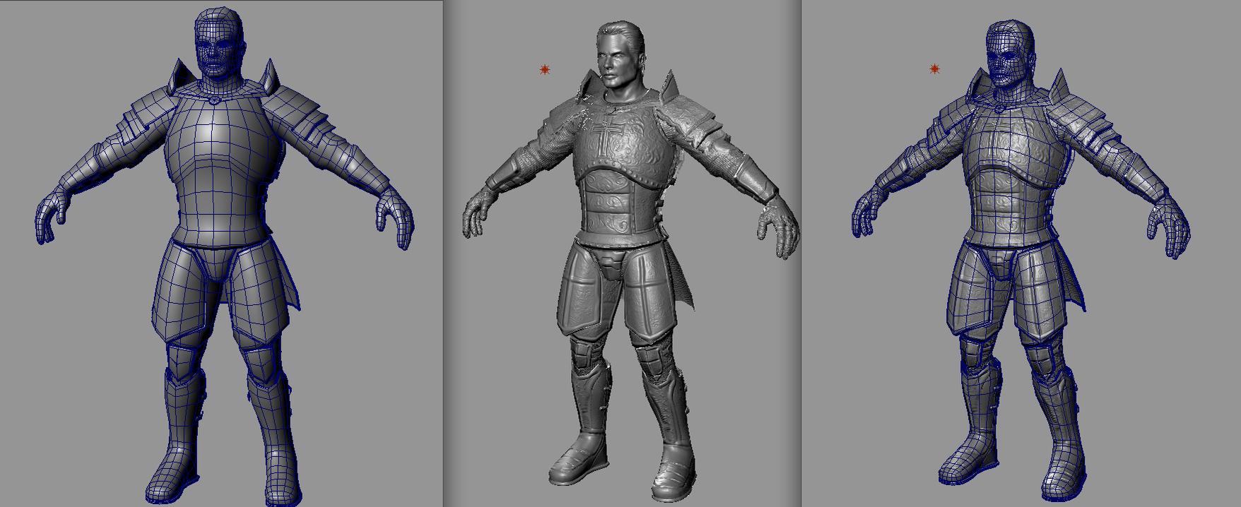 Mixamo Fantasy Character Knight — polycount