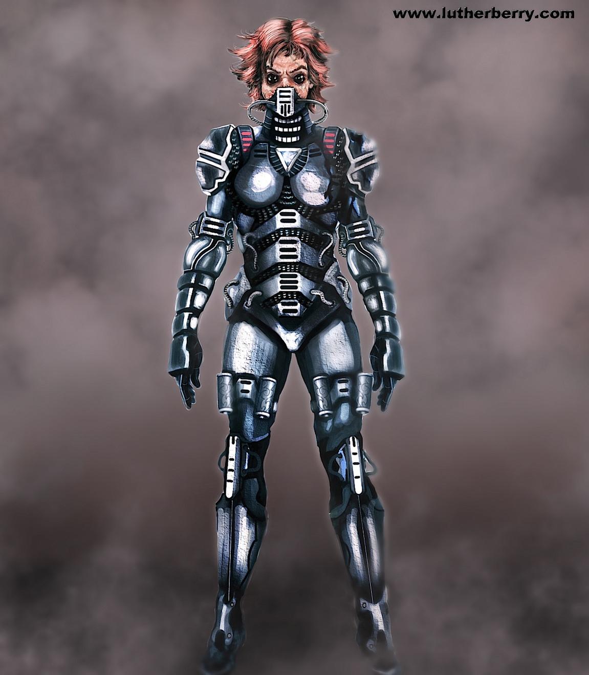 Female Borg — polycount